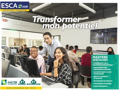 Admissions | ESCA Ecole de Management